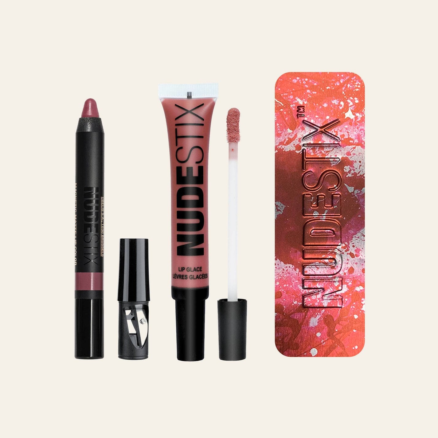 Protect, Perfect + Plump Lip Kits | MLBB in Pink | Nudestix